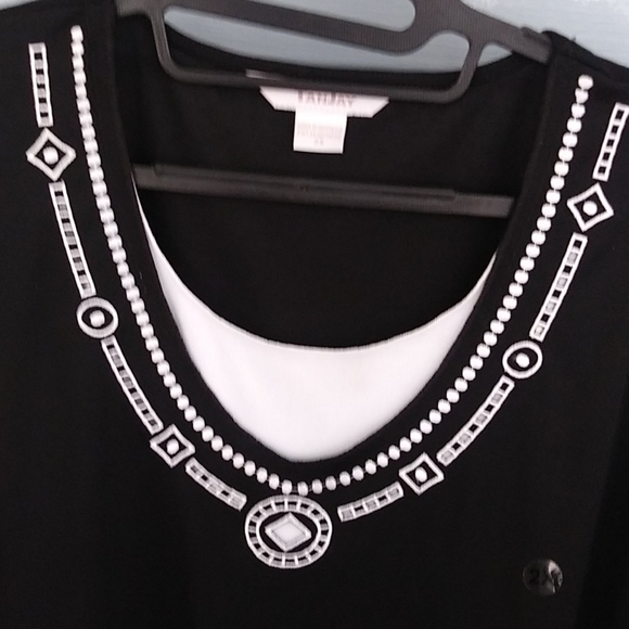 TanJay | Tops | Nwt Tan Jay Blouse Size 2x | Poshmark